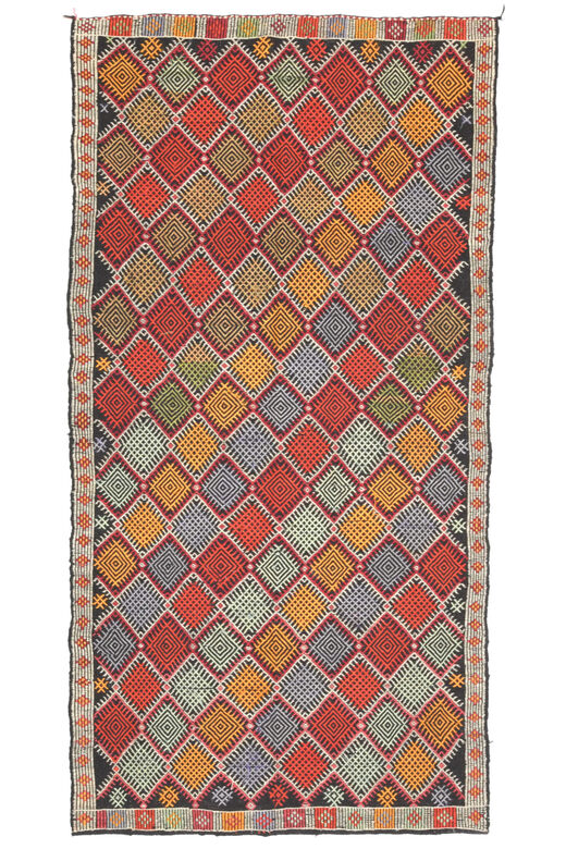 Handmade Vintage Area Rug | Rugser ® Vintage Turkish Rugs