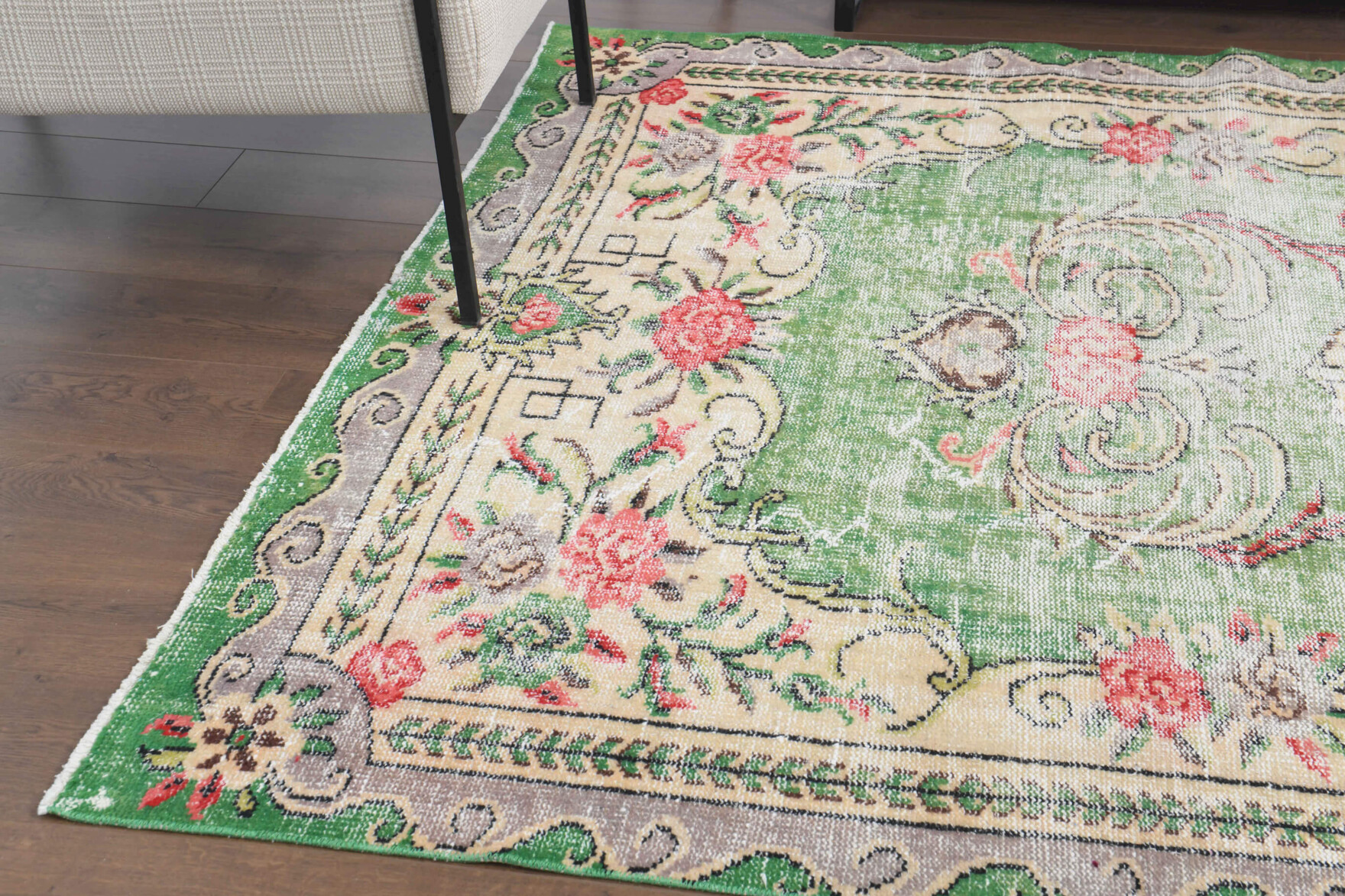 Antique Southwestern Carpet | Rugser ® Vintage Turkish Rugs