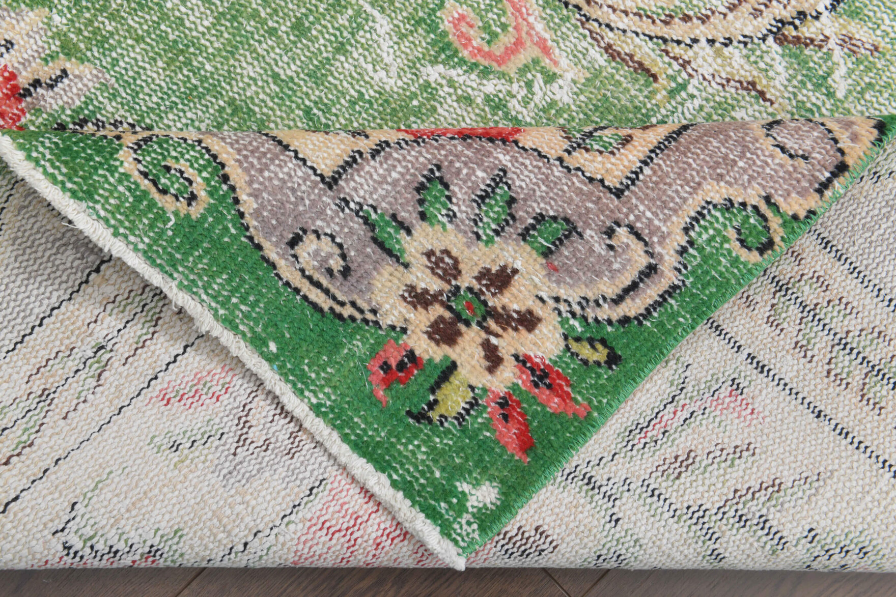 Antique Southwestern Carpet | Rugser ® Vintage Turkish Rugs